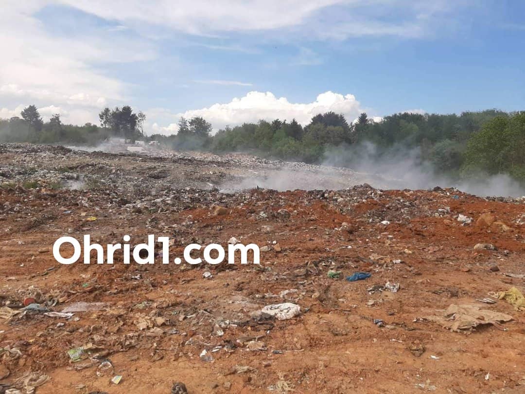 (ФОТО/ВИДЕО) Депонијата во Буково конечно изгасната – Ohrid1