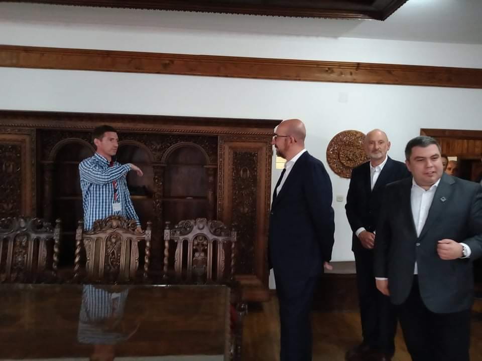 (ФОТО) Шарл Мишел во посета на куќата на Робевци – Ohrid1