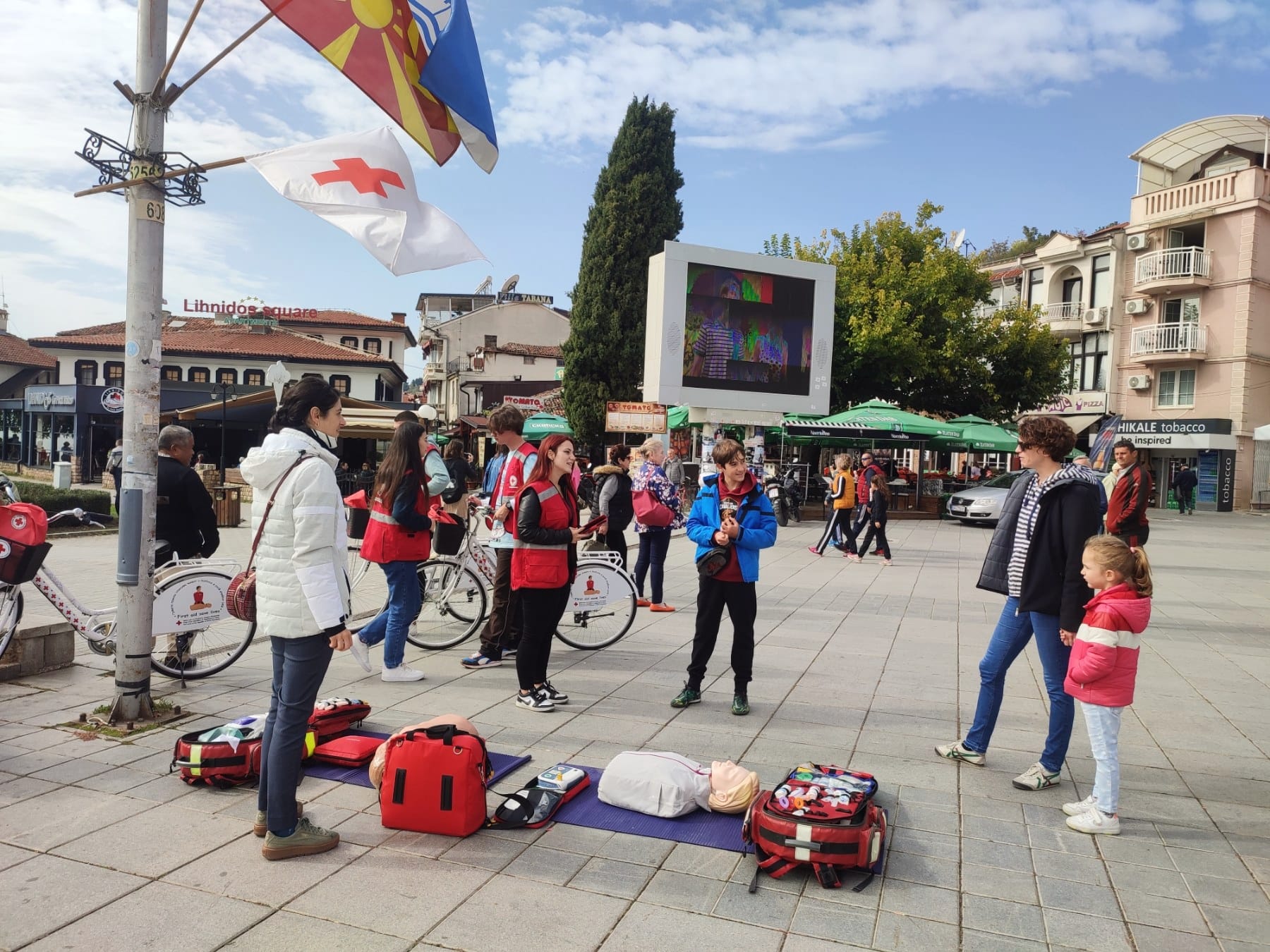 Кампања за Прва помош на Црвен крст Охрид Ohrid1