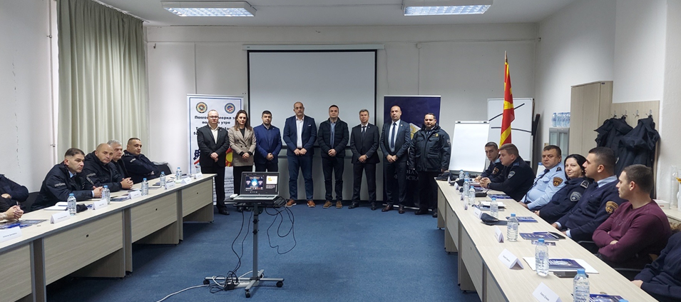 Дводневната обука на полициските службеници од СВР Охрид што се реализира преку ИЦИТАП