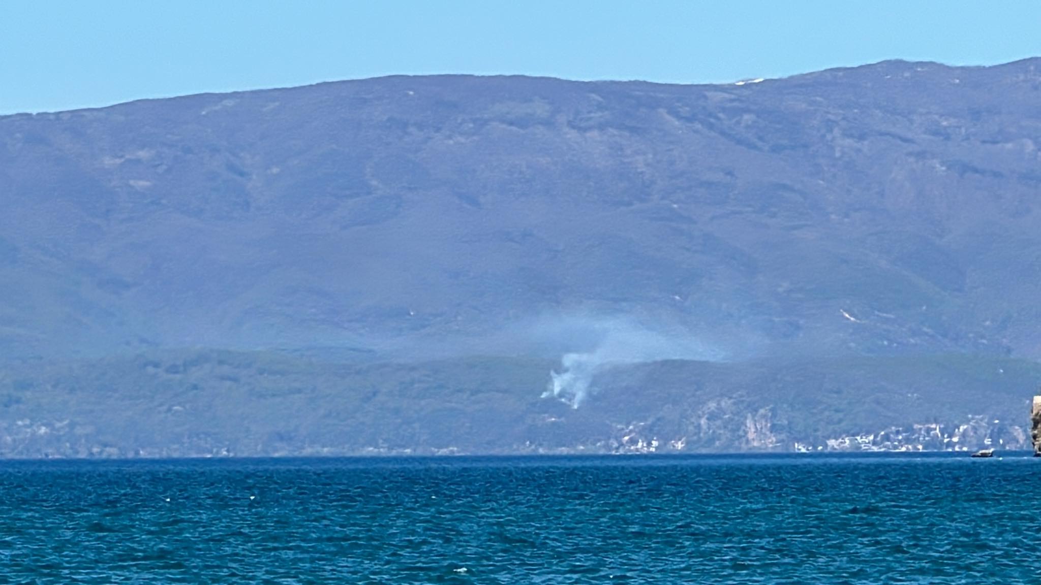 (ВИДЕО) Пожар во шумата меѓу Калишта и Радожда на струшкиот брег – Ohrid1