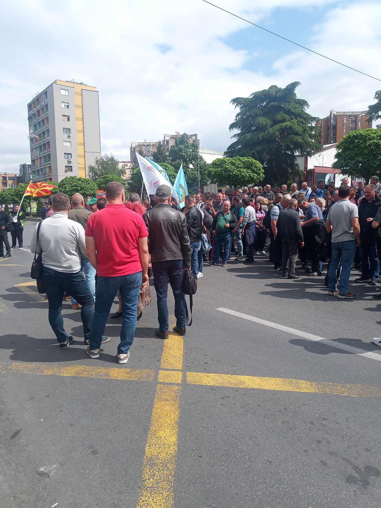 ФОТО Протест на „Македонски шуми“ се придружи и подружница Охрид Ohrid1
